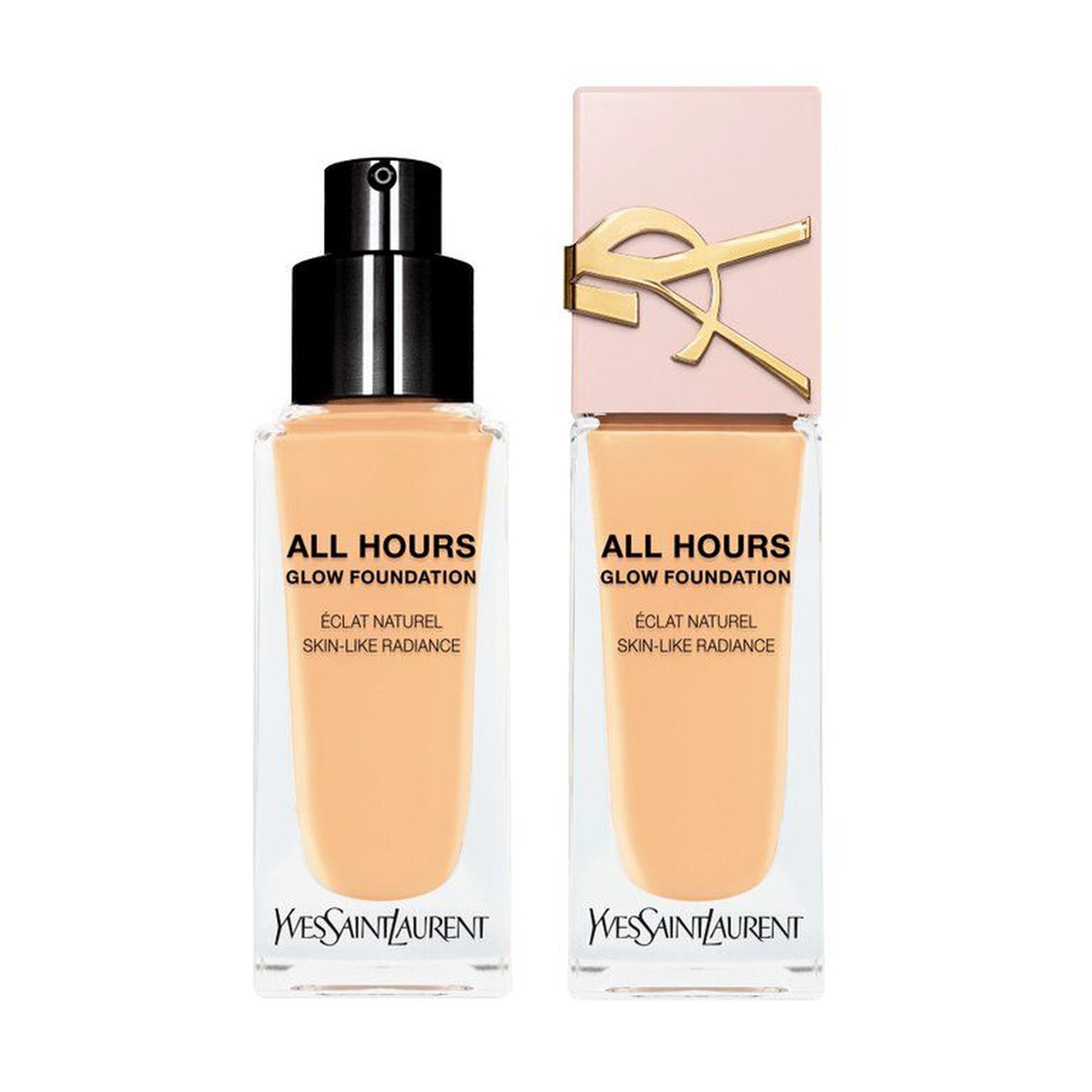 Yves Saint Laurent Тональная основа с эффектом сияния ALL HOURS GLOW FOUNDATION 25 мл оттенок LN4
