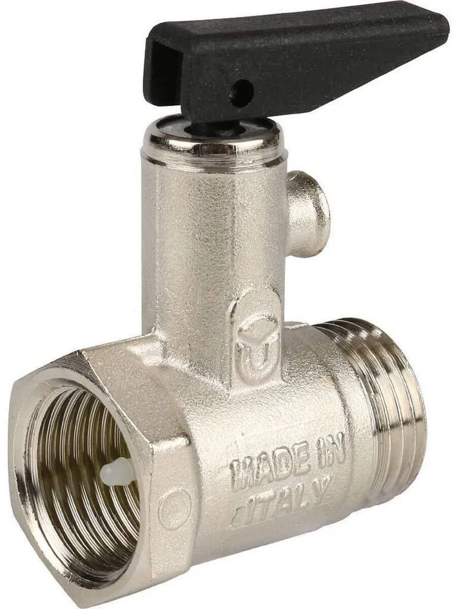 Клапан предохранительный ITAP 367 1/2 для бойлера с ручкой спуска