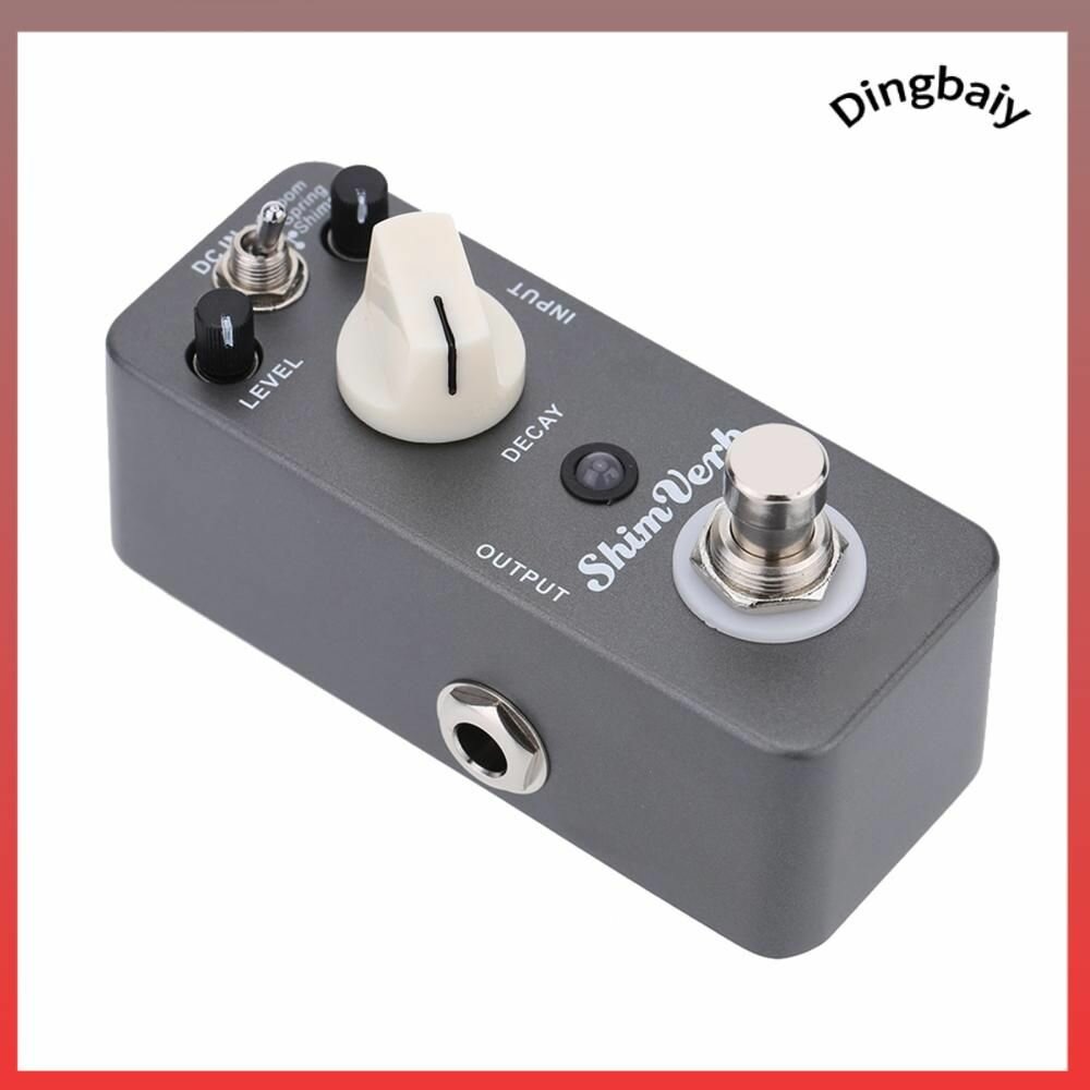 Mooer Shim Verb, эффект-педаль реверберации для электрогитары, идеальна для записи