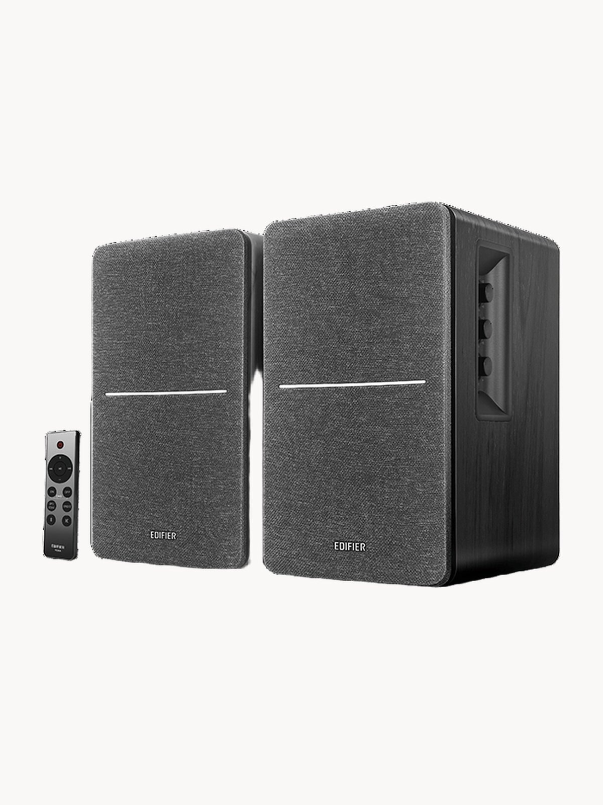 Колонки Edifier R1280DB Black мощность 42 Вт, Bluetooth v5.0, пульт - чёрный
