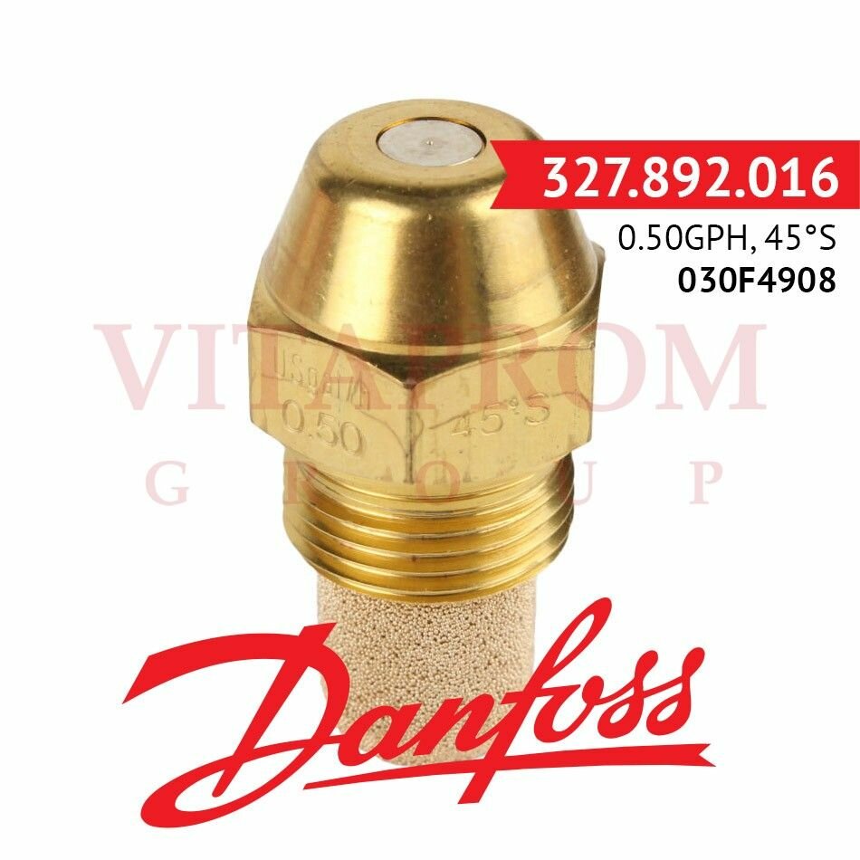 Форсунка Danfoss 0.50GPH, 45S, 030F4908 — фото 1