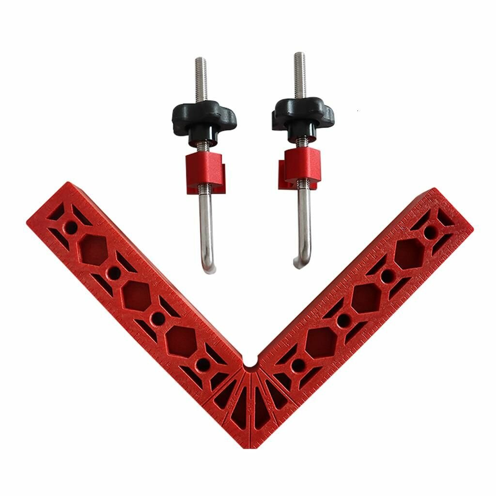 Квадратные струбцины для фиксации 20x20 см, красный - 3