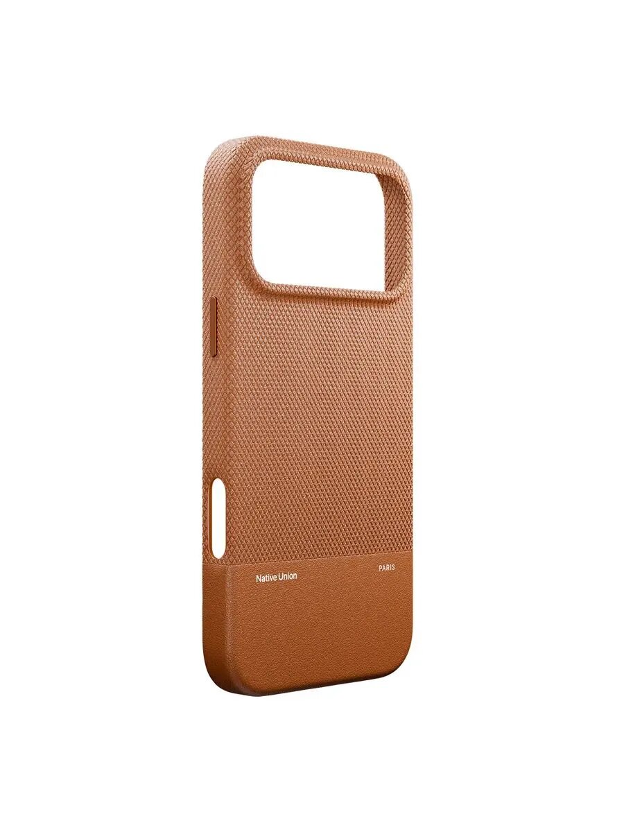 Чехол Native Union для iPhone 17 Pro Max (RE)CLASSIC CASE, цвет: коричневый