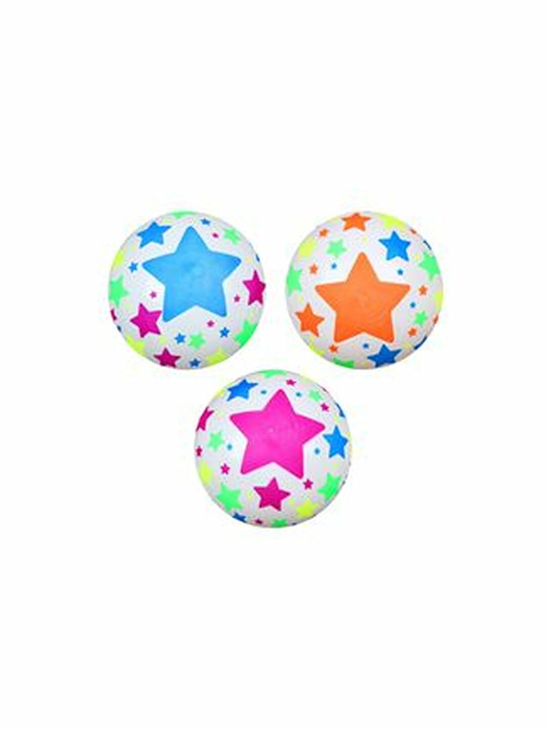 Мяч пляжный Звезды 22см, ПВХ, 60г (+-10%) SILAPRO