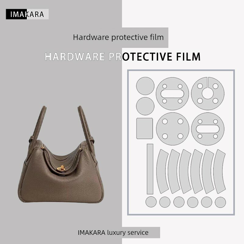 3-шт. комплект нано-кристаллической пленки для сумок Hermes 19 см, ультра-прозрачная защита
