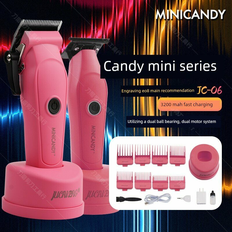 Основной продукт Jucai Candy Mini Huang Fatty — электрическая машинка для стрижки волос JC06 для создания укладок,