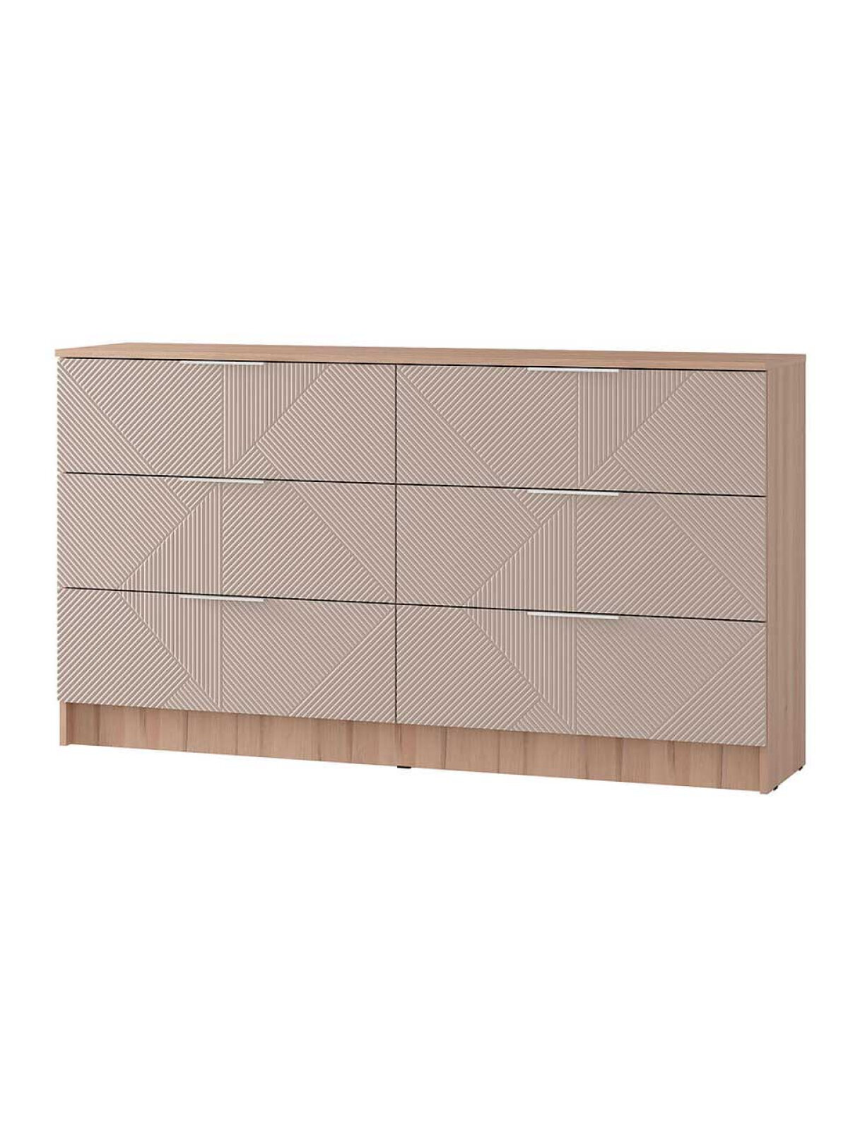 Комод "Эмилия КМ-04" 160 см Huge Mebel. Ширина 1602 Высота 878. Комоды