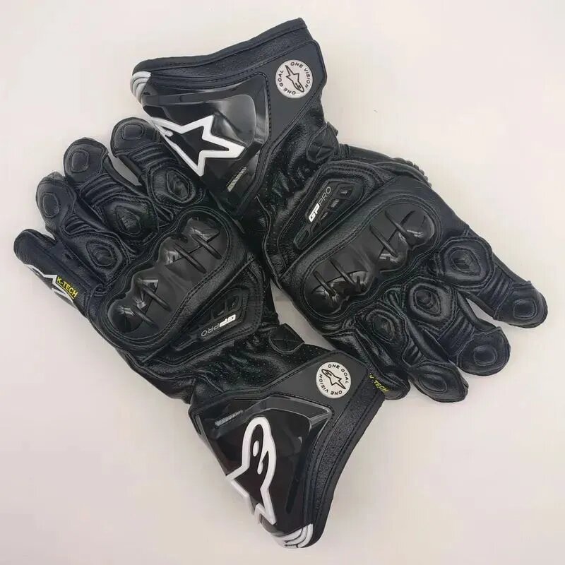 Защита локтей Alpinestars GPPro, размер L, черный, овчина и текстиль