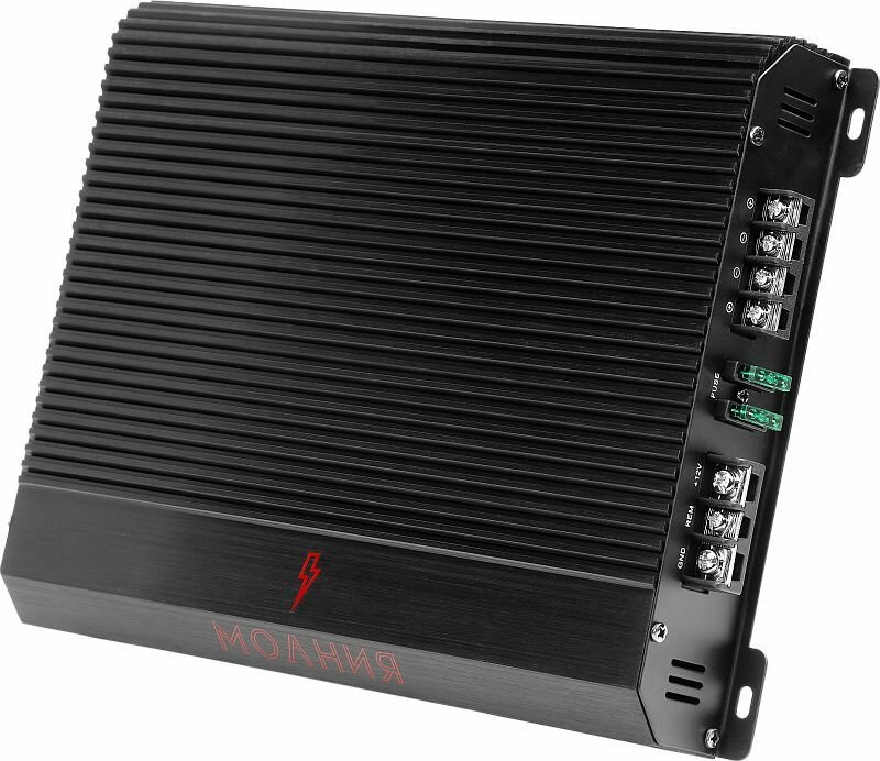 Усилитель автомобильный URAL молния, одноканальный, выходная мощность 230 Вт (МЛ 1.500)