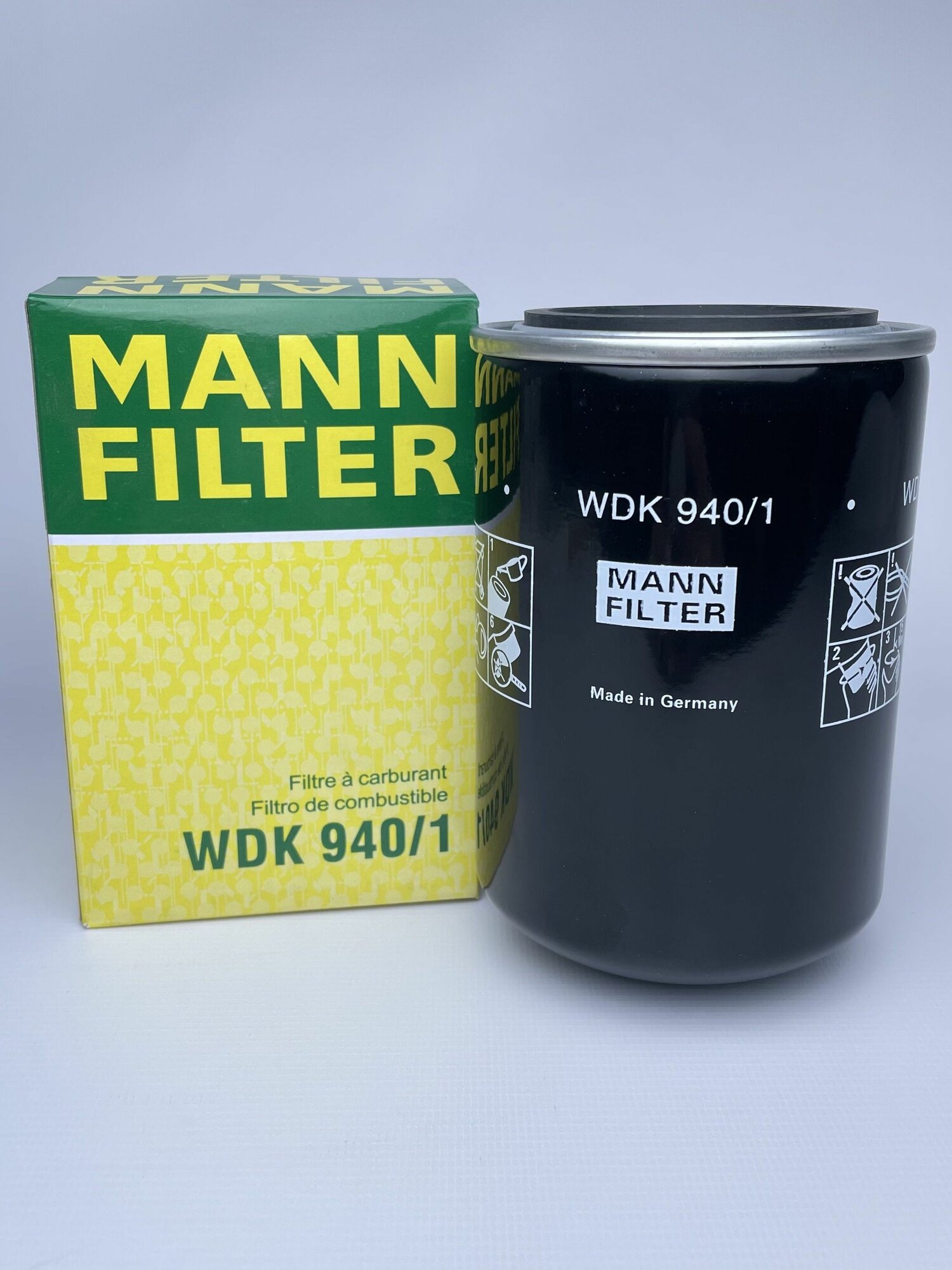Фильтр топливный MANN-FILTER WDK9401