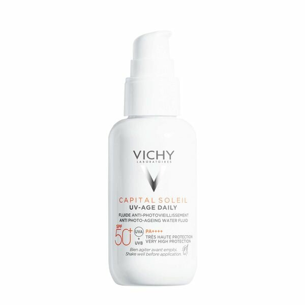 Флюид солнцезащитный против признаков фотостарения невесомый SPF50+ UV Age-Daily Capital Soleil Vichy/Виши фл. 40мл (МВ364300)
