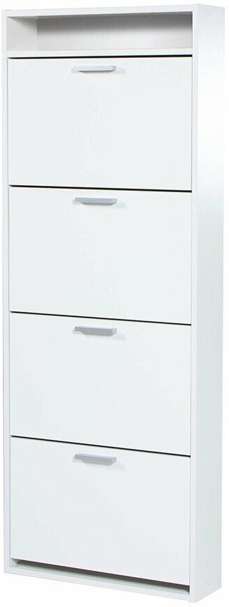 Обувница Hoff Комфорт, 60х156.9х16.5, цвет белый