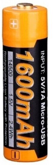 Аккумулятор Fenix ARB-L14-1600U (USB) Li-ion 1600 мАч, 1.5В с USB портом