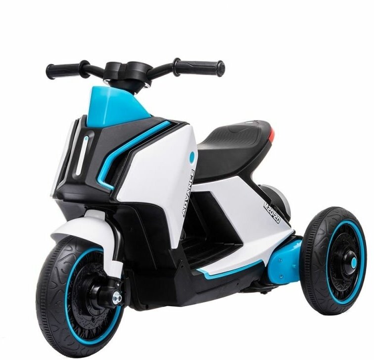 Мотоциклы Harley Bella Детский электромобиль скутер трицикл BMW Concept Link Style 6V 2WD - HL700-3-WHITE