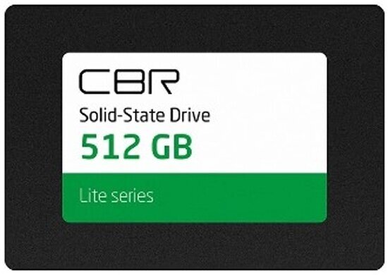 SSD диск Cbr SSD 2.5" Lite 512GB SATA-III 3D NAND TLC (SSD-512GB-2.5-LT22)