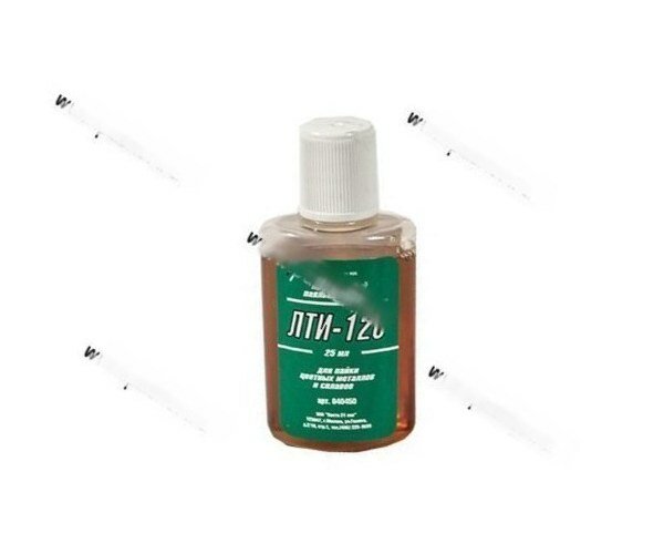 Флюс для пайки универсальный 25мл автоэлектроника