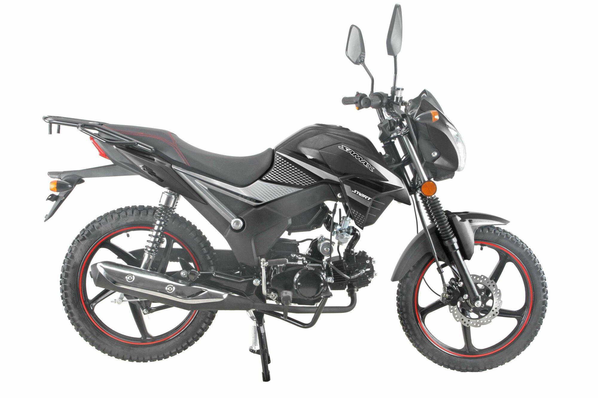 Мопед Alpha SA Max (Тюнинг) черный