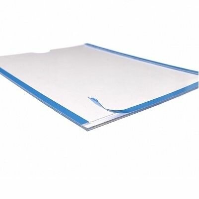 Карман стендовый А3/297 самоклеящийся вертикальный