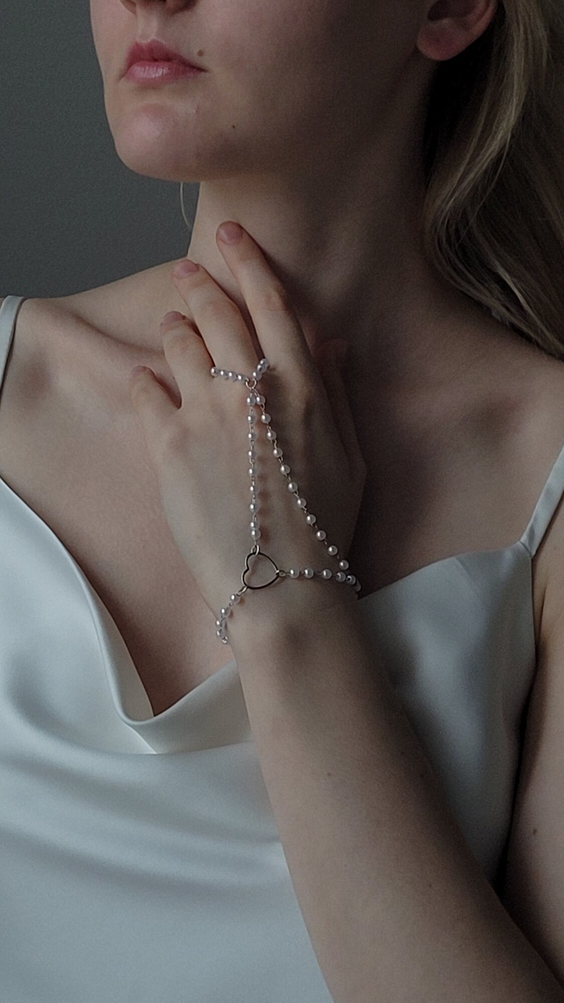 Браслет-цепочка, пластик