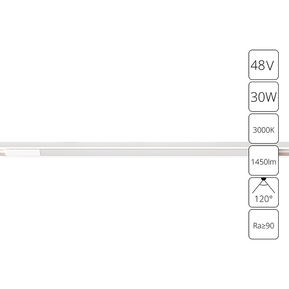 Трековый светильник Arte Lamp Optima A7285PL-1WH