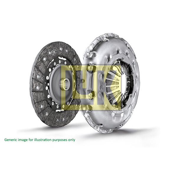 Комплект сцепления для автомобиля Mercedes Benz, LUK 624 3109 09 (1 шт.)