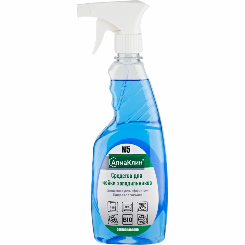 Нейтральное моющее средство для холодильников ООО "базовая дезинфекция" АлмаКлин N5