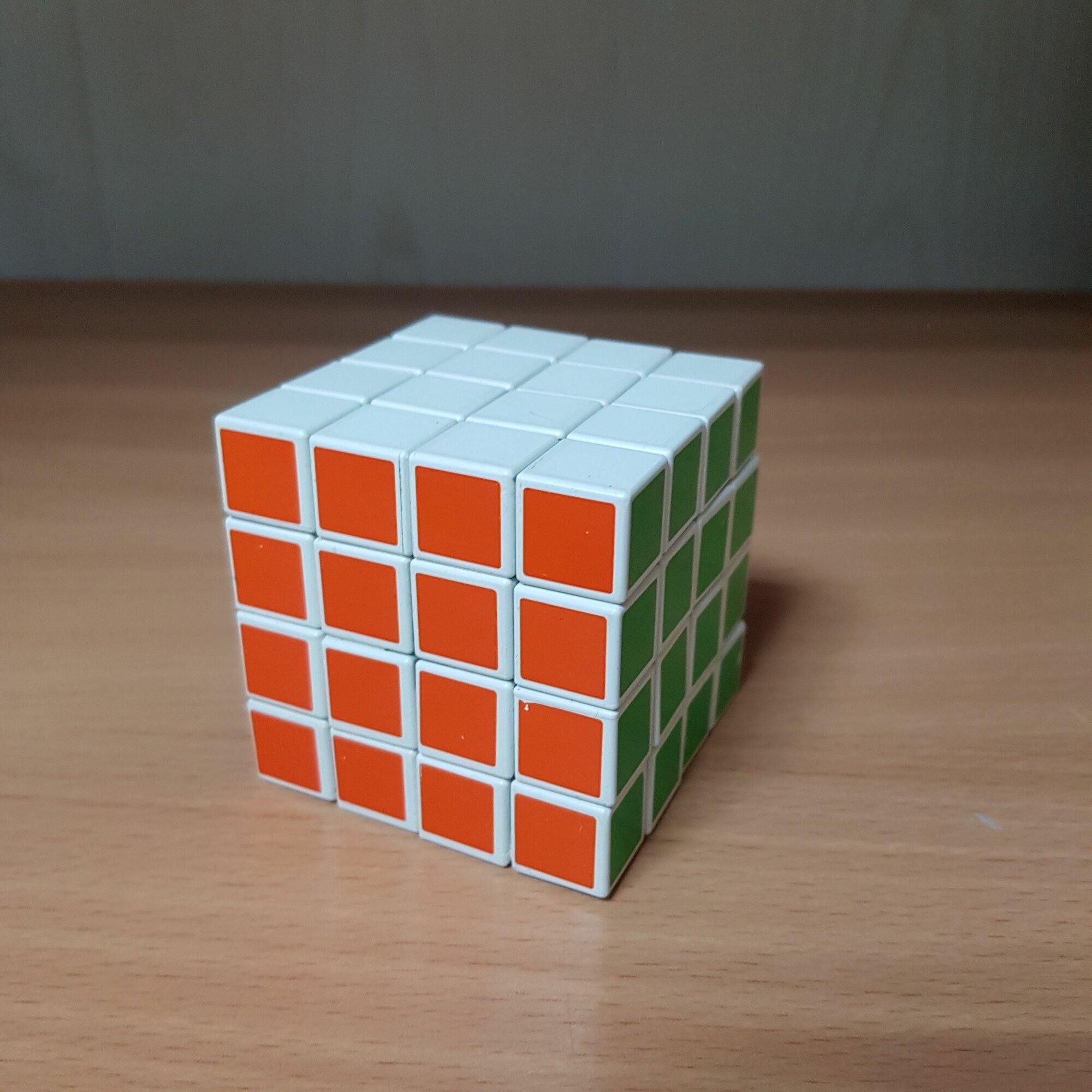Головоломка "Кубик Рубика" 4х4 пластик, 6х6см, для быстрой сборки, легко крутится