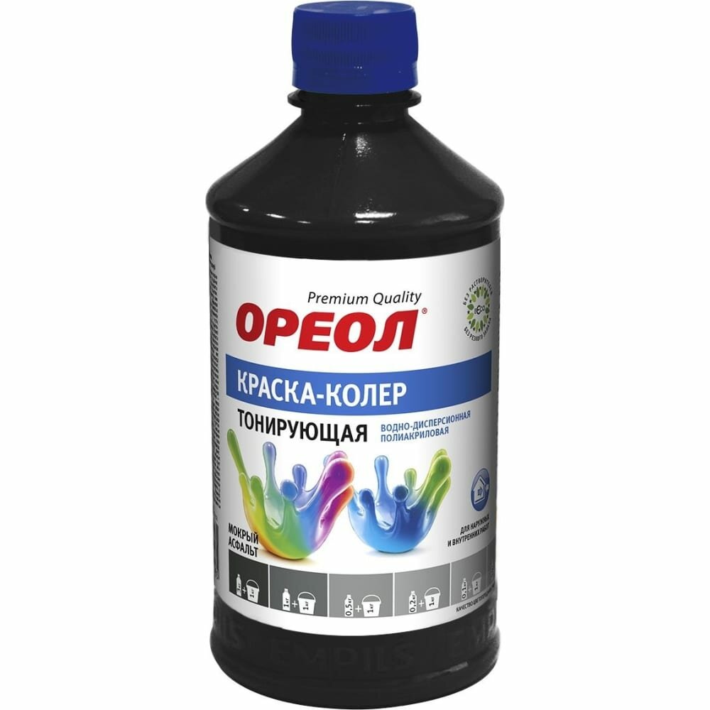 Тонирующая краска ореол Колер