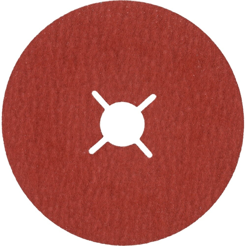 Керамический фибровый диск со шлицами XF885 (1 шт, 125х22 мм, P80) VSM 004969