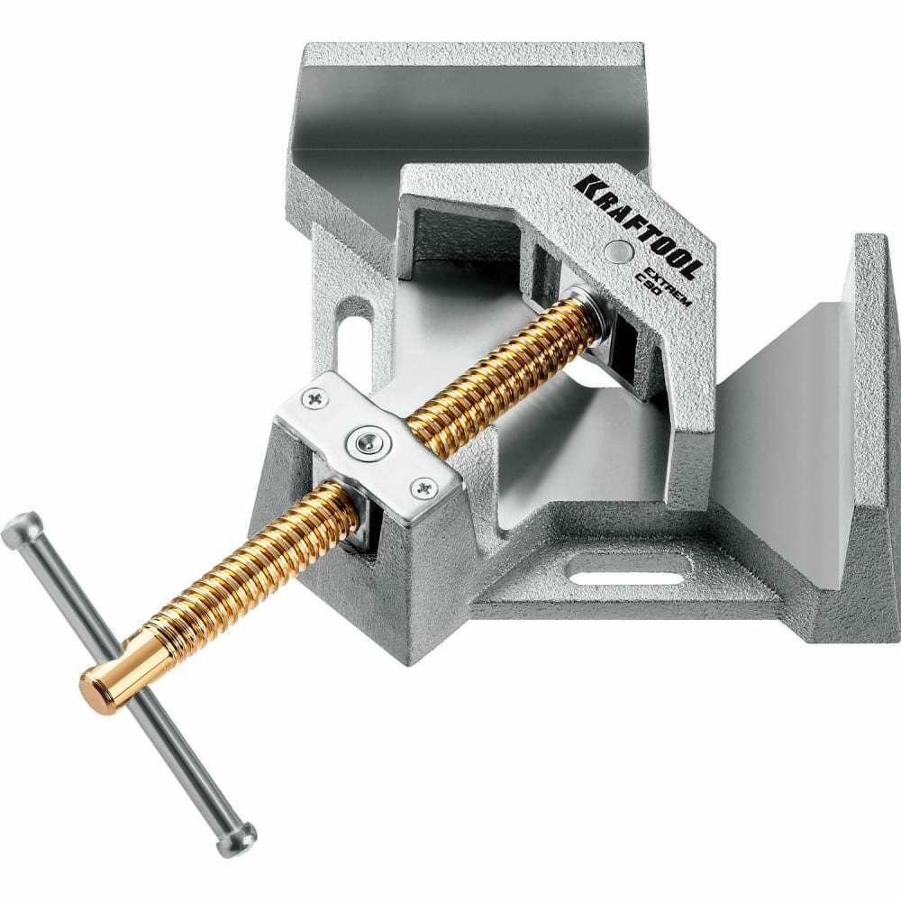 Экстрамощная стальная угловая струбцина для сварочных работ KRAFTOOL Extrem