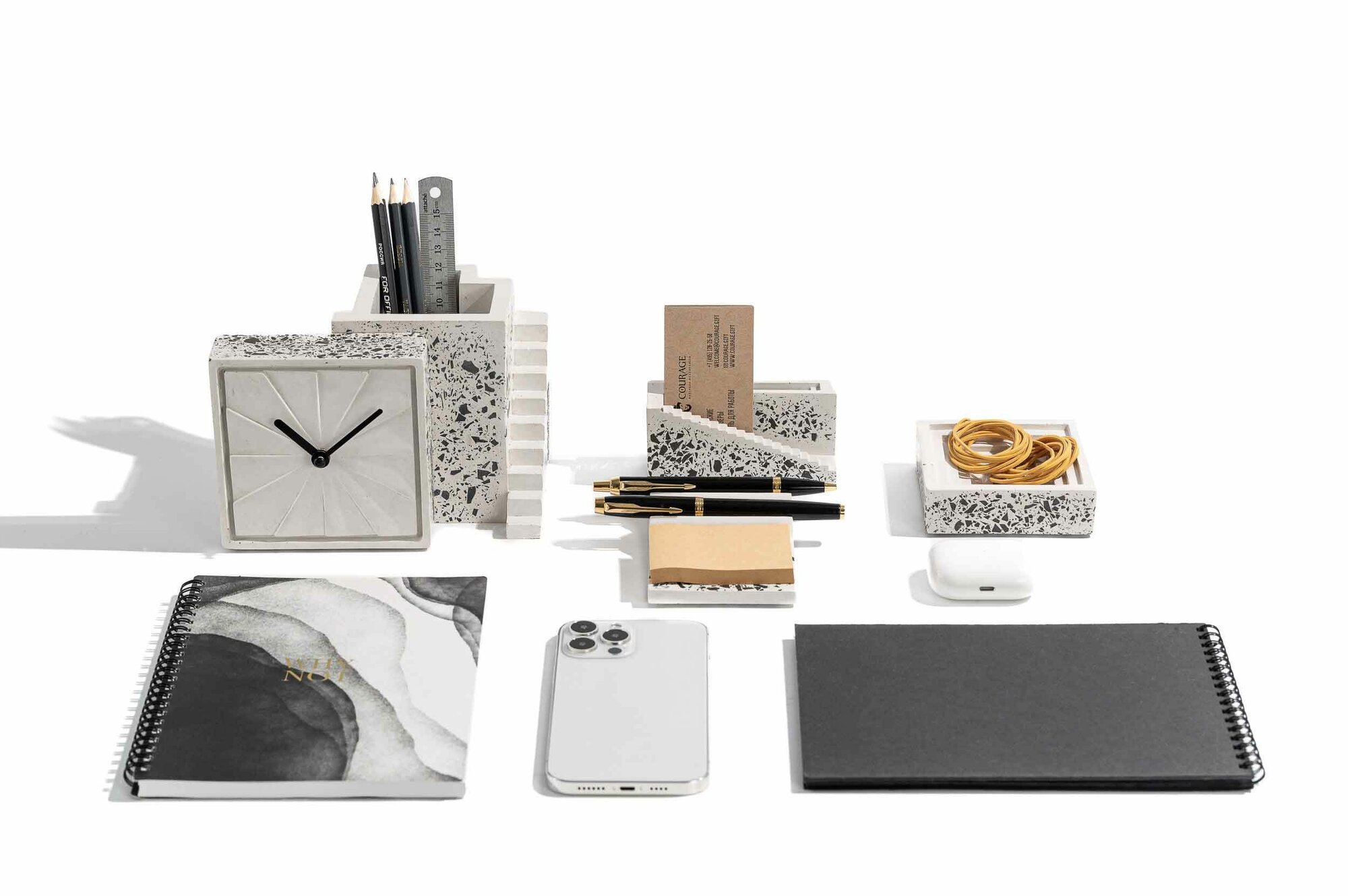 Набор - органайзер для рабочего стола баязет. Подарок другу.