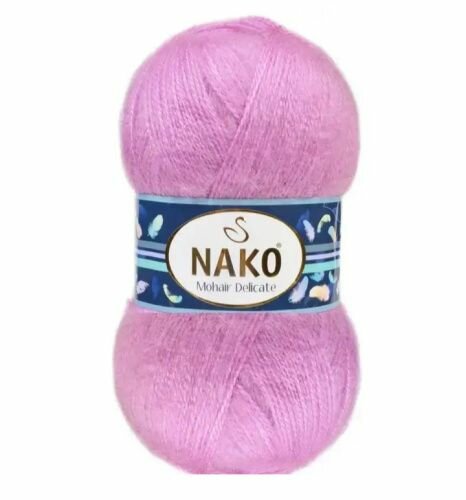 Пряжа Nako Mohair delicate (5шт*100гр.)/5% мохер, 10% шерсть, 85% акрил/ 6113