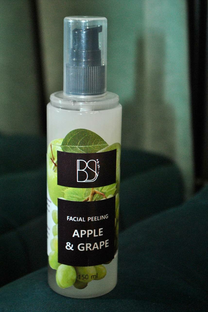 Гель-пилинг для лица и шеи Яблоко и Виноград