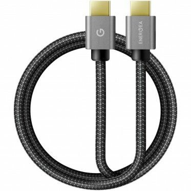Кабель EnergEA FibraTough, HDMI to HDMI 8K@60HZ 48GBPS HDMI2.1, 2M. черный (BLACK)