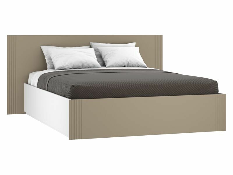 Кровать "Санторини" 160х200 Мокко