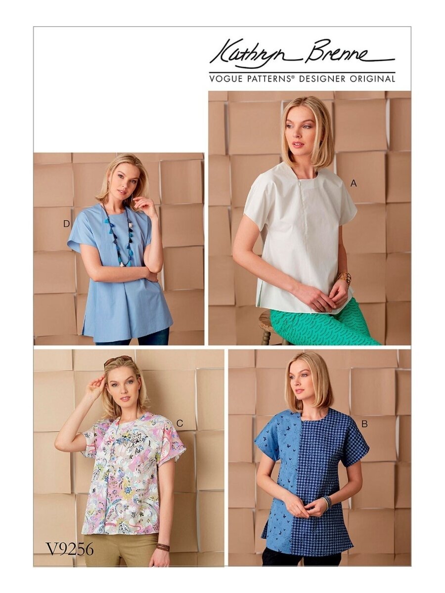 Выкройка VOGUE №9256 Топ