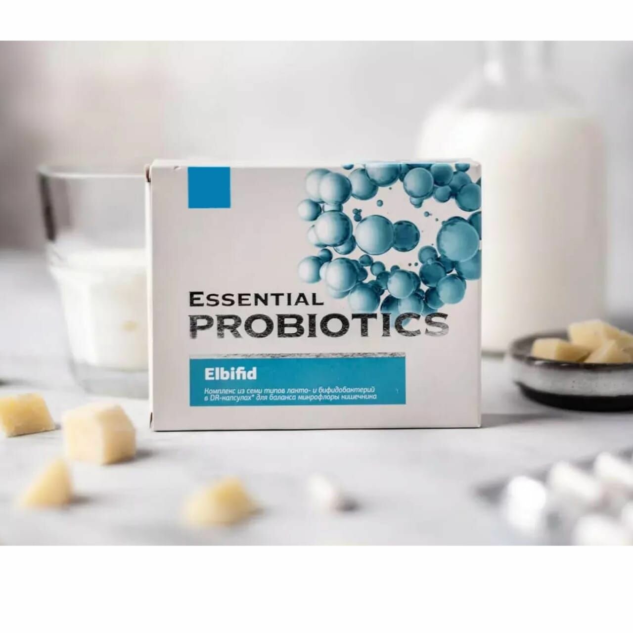 ЭльбифидEssential Probiotics, 15 капсул — фото 1
