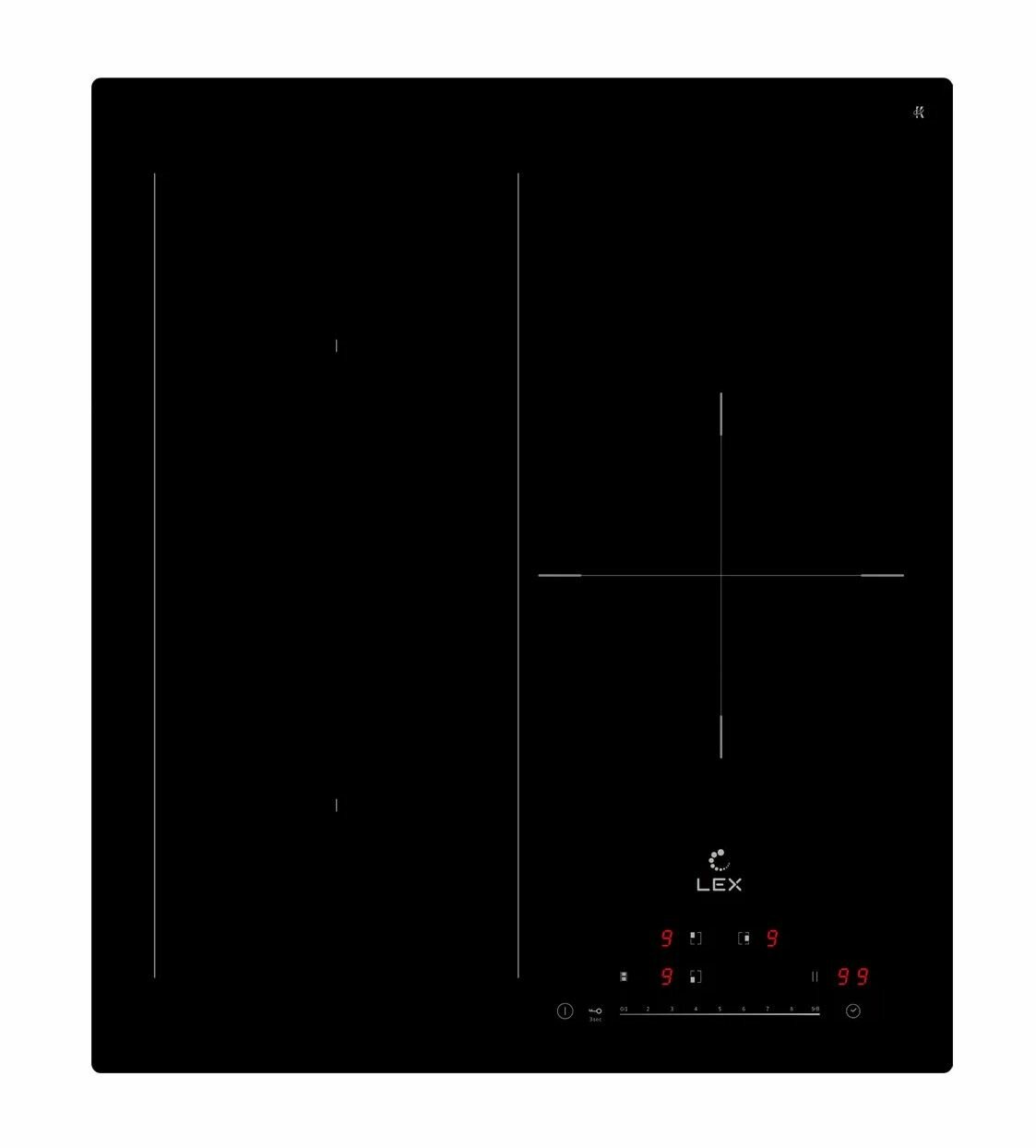 Индукционная варочная панель LEX EVI 431A BL