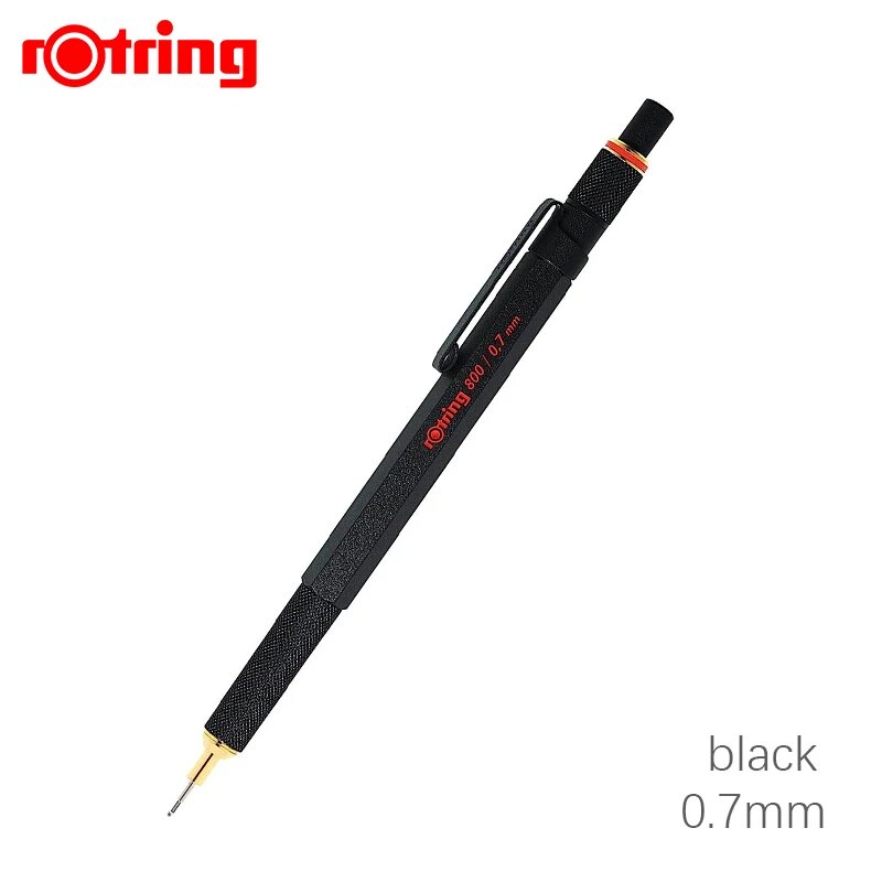 Механический карандаш Rotring 800 0,5/0,7 мм 0.7mm black
