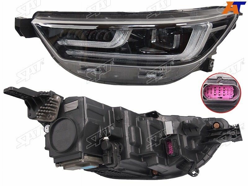 . SAT Фара для CHERY TIGGO 8 PRO 21-ЛЕВАЯ LED