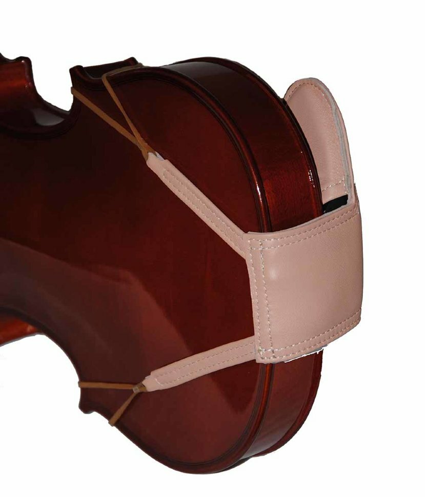 Чехол кожаный Мозеръ CRC-1 на скрипичный подбородник 4/4-3/4