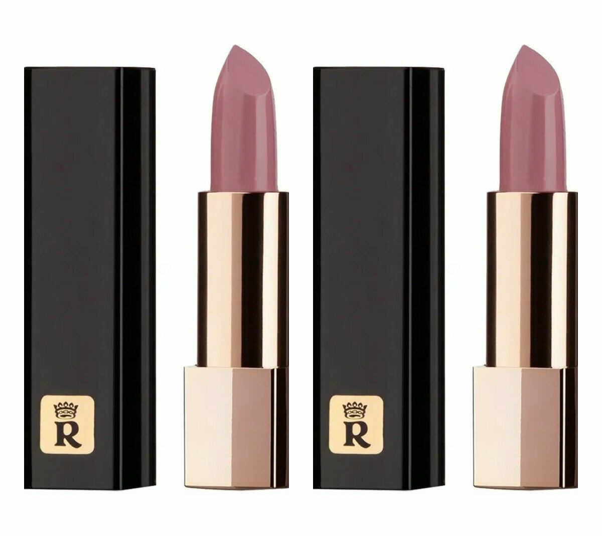 Помада губная Relouis La Mia Italia тон 08, Trendy Nude Dark, 2 шт.