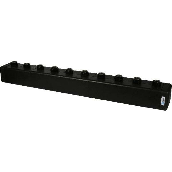 Стальной распределительный коллектор STOUT SDG-0016 5 отопительных контуров, в теплоизоляции DN 25 SDG-0016-004005