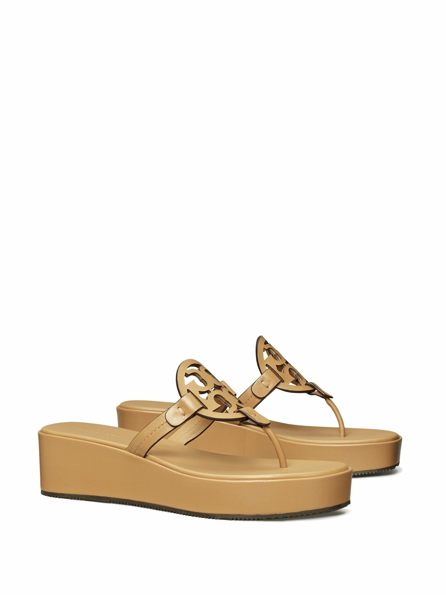 Шлёпанцы Tory Burch Miller 25, размер 6.5, разноцветный — фото 1