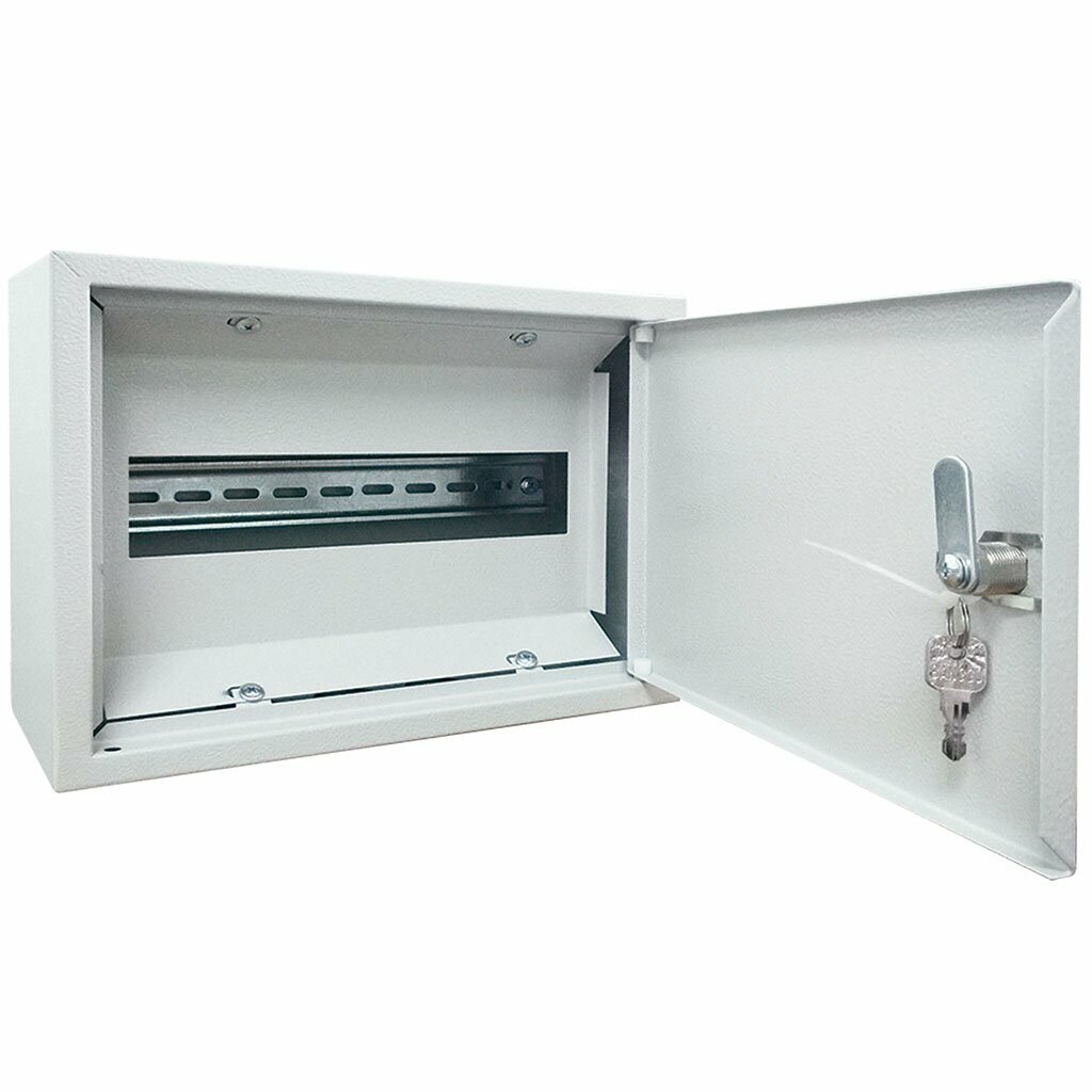 Щит навесной, Народный, ЩРН-12, корпус металл, TDM Electric, 12 модулей, 22х30х12.5 см, IP31, SQ0905-0710