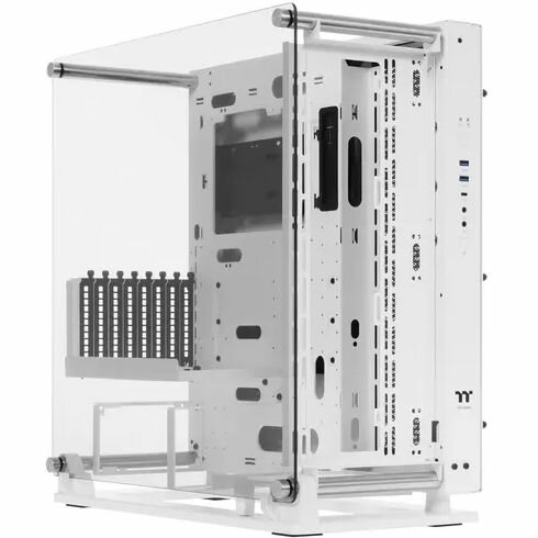 Компьютерный корпус Thermaltake Core P3 TG Pro Snow (CA-1G4-00M6WN-09) белый - открытый корпус, ATX, USB 3.2 Gen1 Type A, USB 3.2 Gen2 Type-C