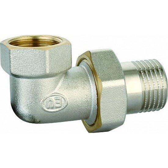 Сгон Euros угловой с накидной гайкой 1 1/2" ВР-НР (Арт: EU. ST3038075 1 1/2)