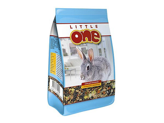 Little One корм для кроликов 400 г сбалансированное питание без искусственных добавок