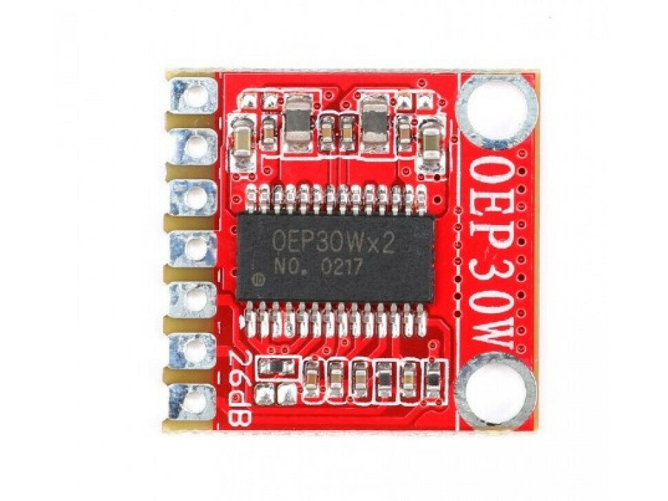 2шт. OEP30W моно цифровой усилитель мощности модуль платы класса 35W TDA8932