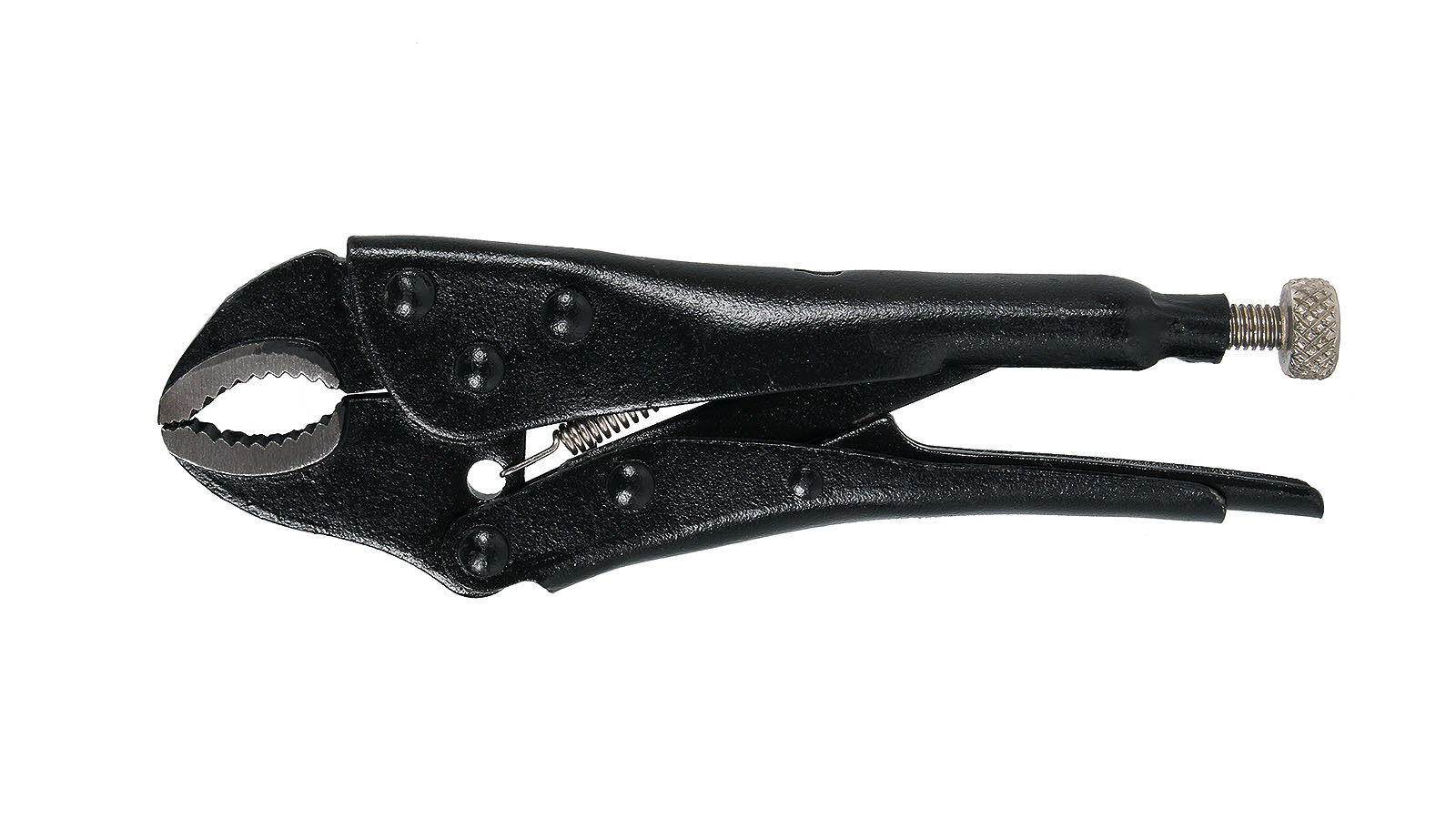 Плоскогубцы с фиксатором WR черные 130мм